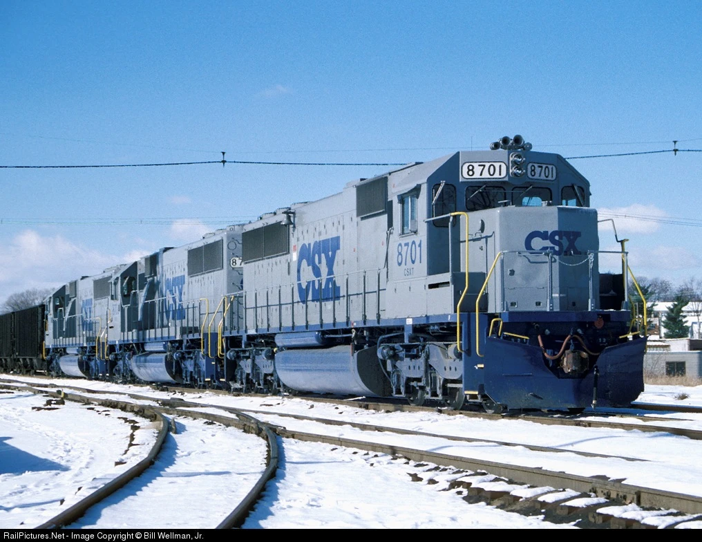 Image - CSX Grey Ghost SD60 units.jpg | Trains And Locomotives Wiki ...