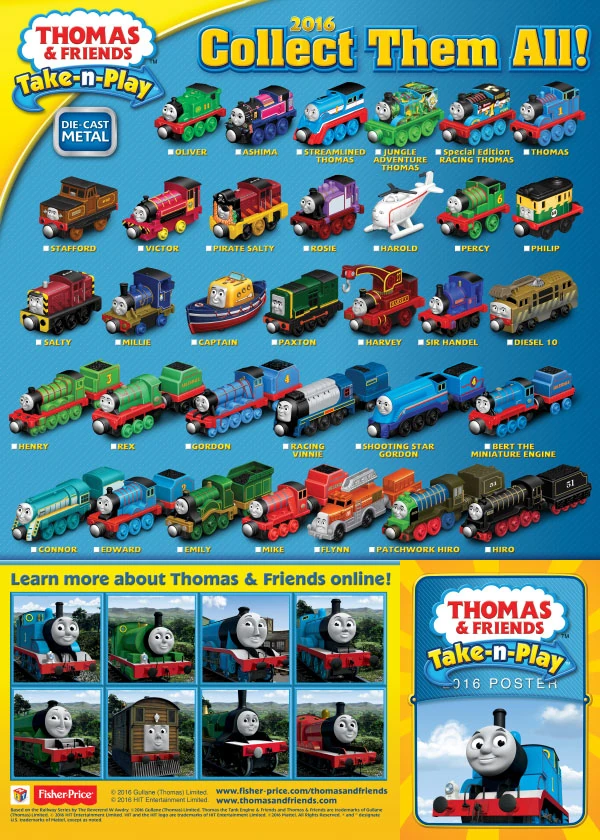 Image - Take-n-PlayPoster2016.jpg | Thomas the Tank Engine Wikia ...
