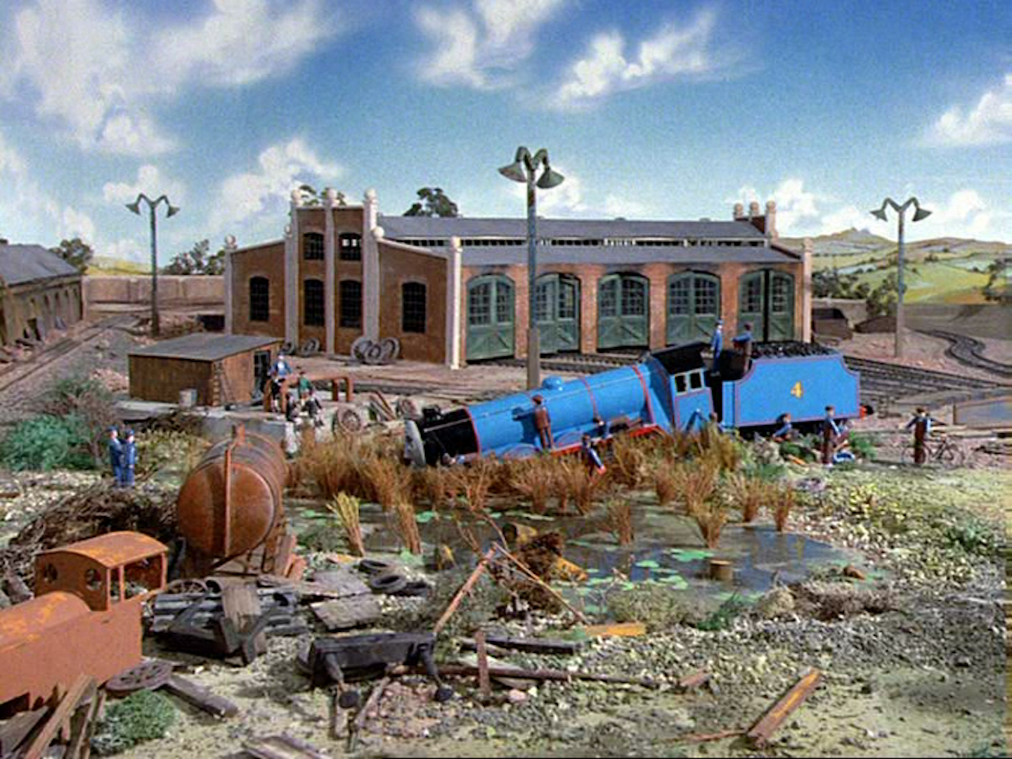 Silly Old Gordon Fell in a Ditch | Thomas the Tank Engine Wikia | FANDOM powered by Wikia