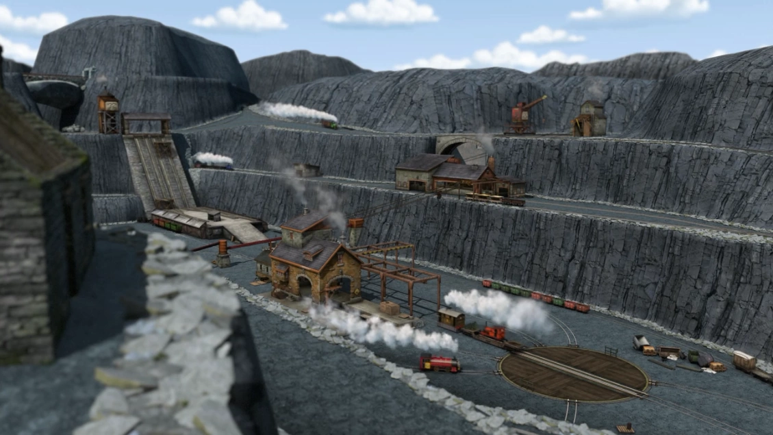 Blue Mountain Quarry | Thomas the Tank Engine Wikia | FANDOM powered by Wikia