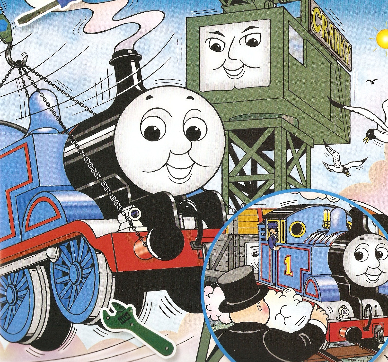 Swing King Cranky Thomas The Tank Engine Wikia Fandom Powered By Wikia