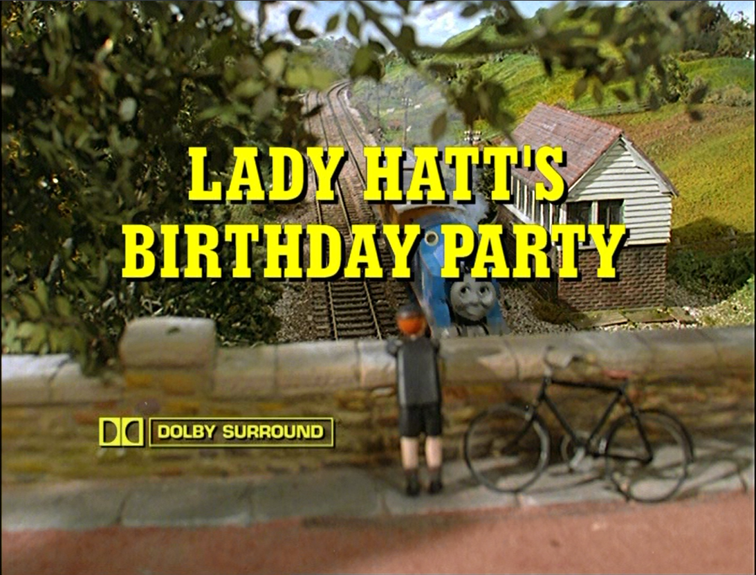 Lady Hatts Birthday Partygallery Thomas The Tank Engine Wikia