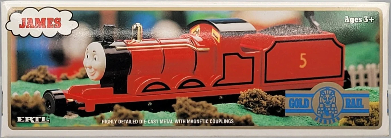Image - ERTLGoldRailJames.jpg | Thomas the Tank Engine Wikia | Fandom ...