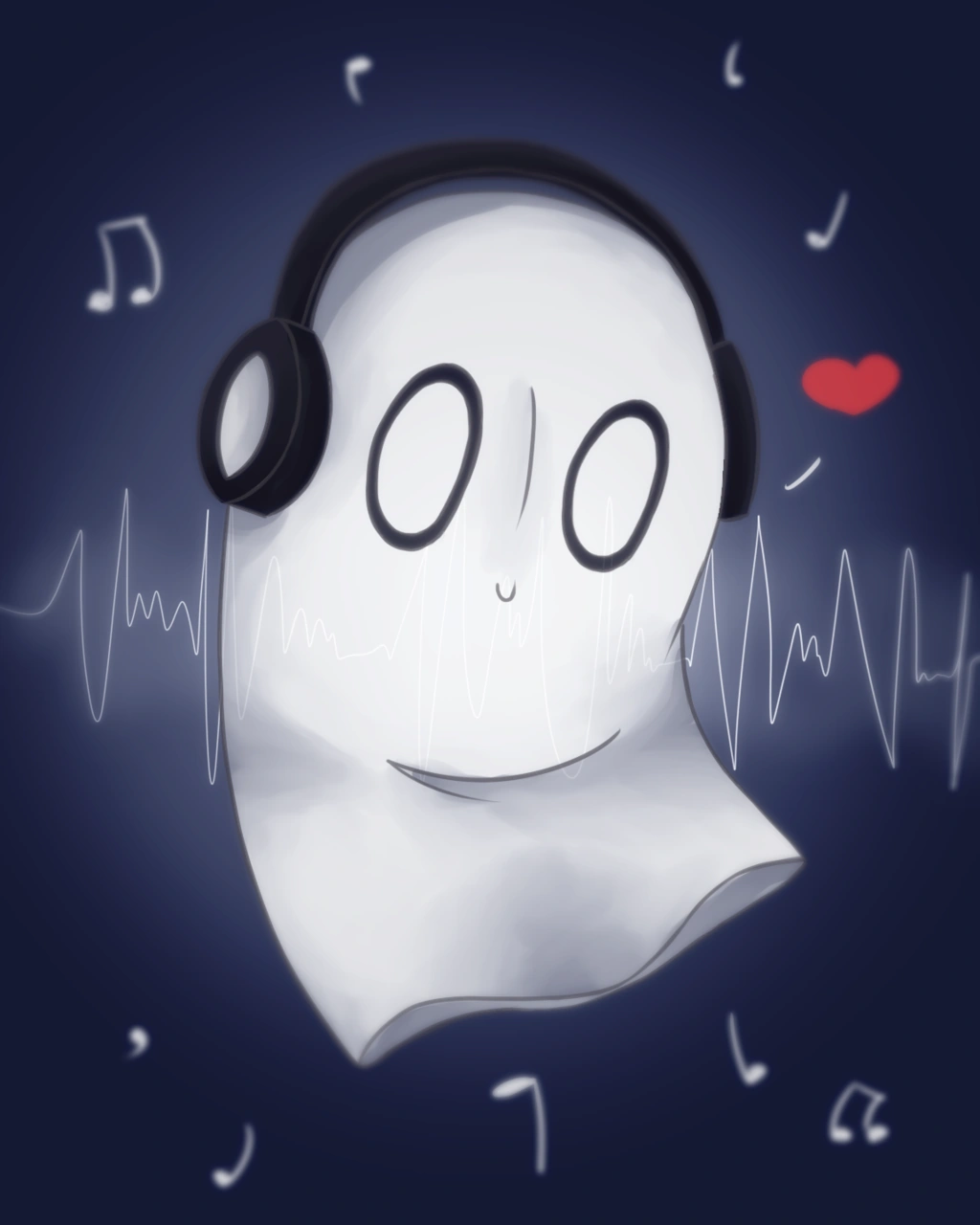 Archivo:Undertale napstablook fanart by anatexd-d9lbm7f.png | Wikia ...