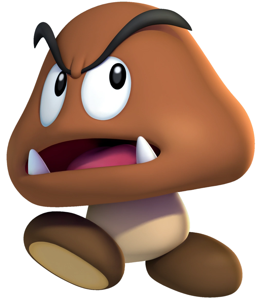 Imagem - 1000px-Goomba look NSMBU.png | Wiki Universo Mario | FANDOM ...