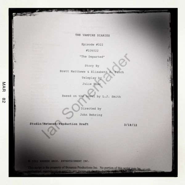 Image - 3x22-script.jpg | The Vampire Diaries Wiki | FANDOM powered by ...