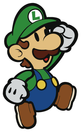 Image - PMCS - Paper Luigi sprite.png | Video Games Fanon Wiki | FANDOM ...