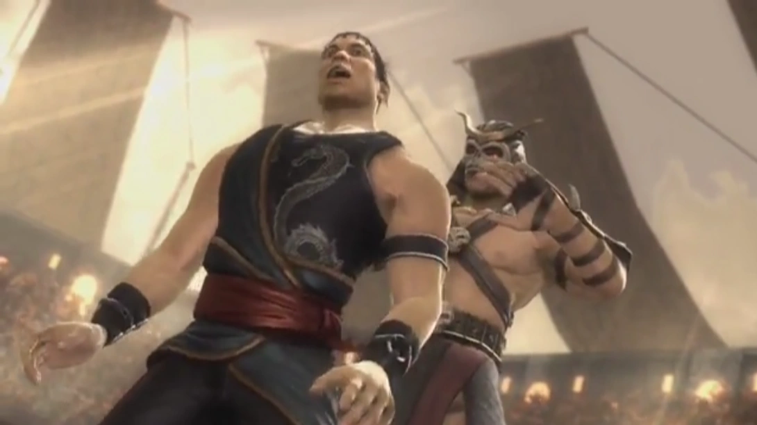 Talion vs Shao Kahn Death Battle S1 EP 1 (FIGHT) by YangtheInsane on ...
