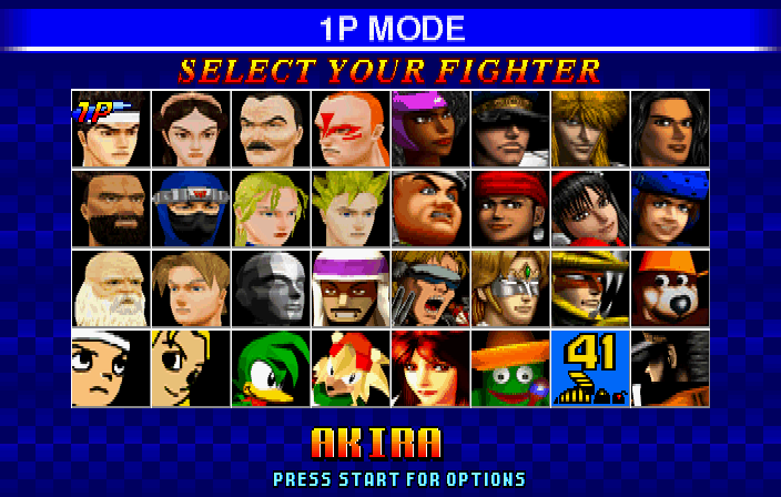 Image - Fighters Megamix Character Select.png | Virtua Fighter Wiki ...