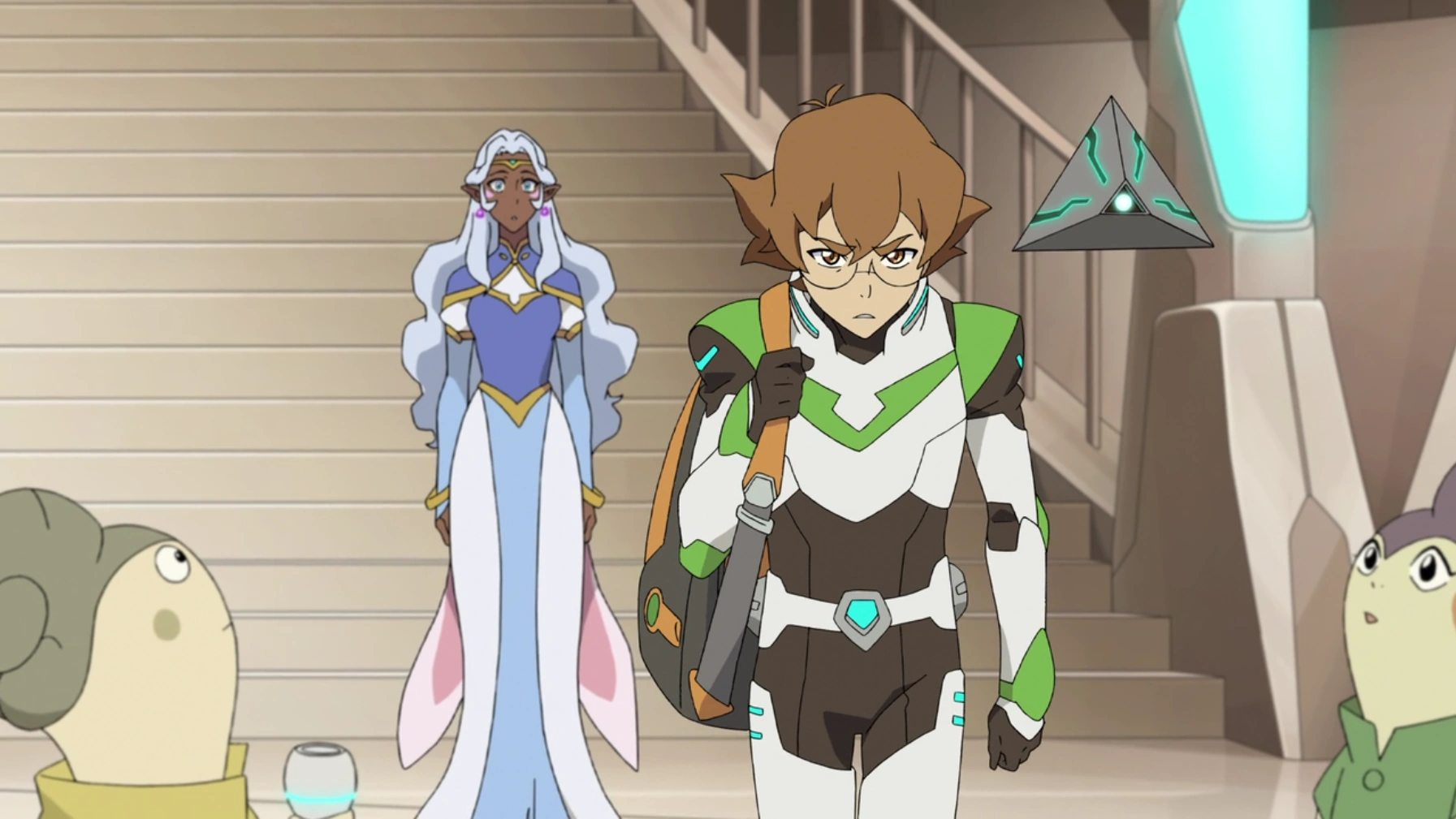 Image - 39. Pidge walking away from a stunned Allura.png | Voltron Wiki ...