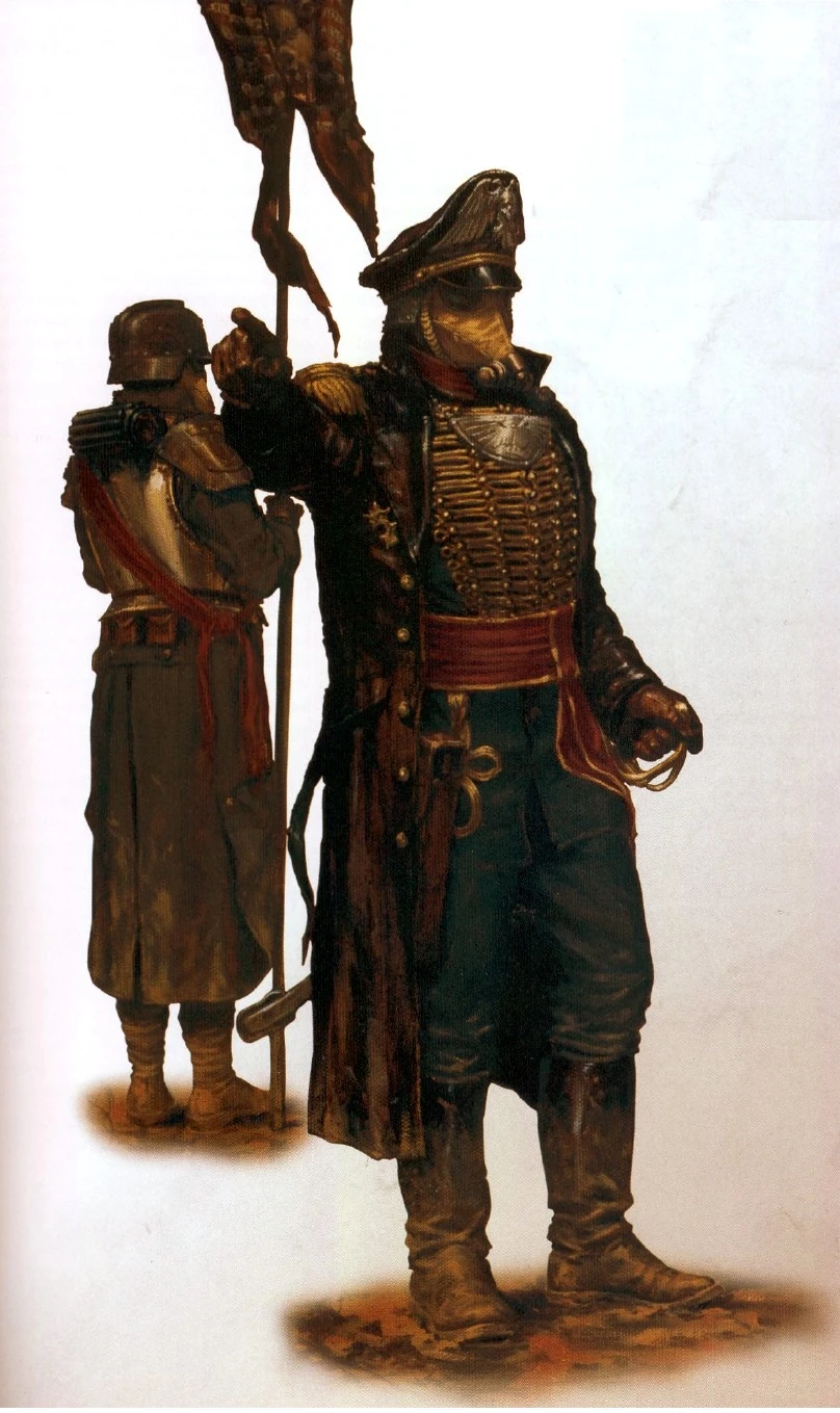 Image - Krieg Commissar-General & Ensign.jpg | Warhammer 40k | Fandom ...