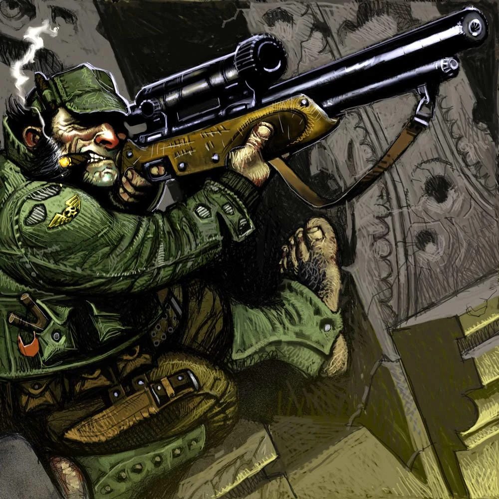 Image - Ratling Sniper Art 2.JPG | Warhammer 40k | FANDOM powered by Wikia