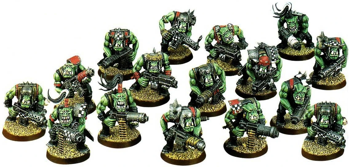 Image - Ork Boyz - 15 Unit (Old).jpg | Warhammer 40k | FANDOM powered ...