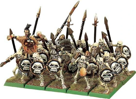 Image - Vampire Counts Skeleton Warriors 5th Edition plastic Miniatures ...