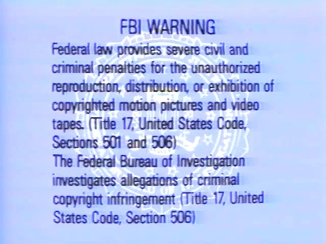 Image - Light Blue FBI Warning (1993).jpg | Twilight Sparkle's Media ...