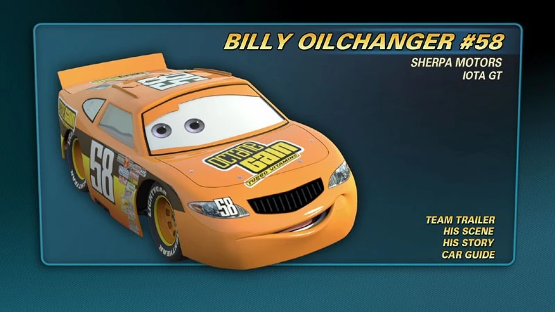 Billy Oilchanger | World of Cars Wiki | FANDOM powered by Wikia