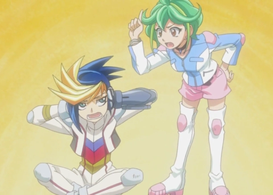 Image - Yugo and Rin.png | Yu-Gi-Oh! ARC-V Wiki | Fandom powered by Wikia