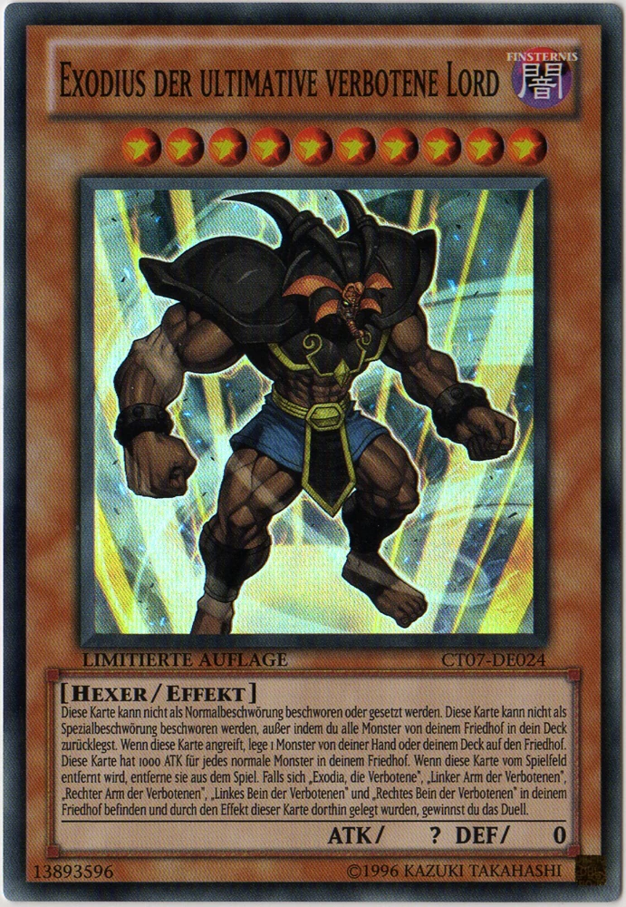 Card Rulings:Exodius the Ultimate Forbidden Lord | Yu-Gi-Oh! | Fandom ...