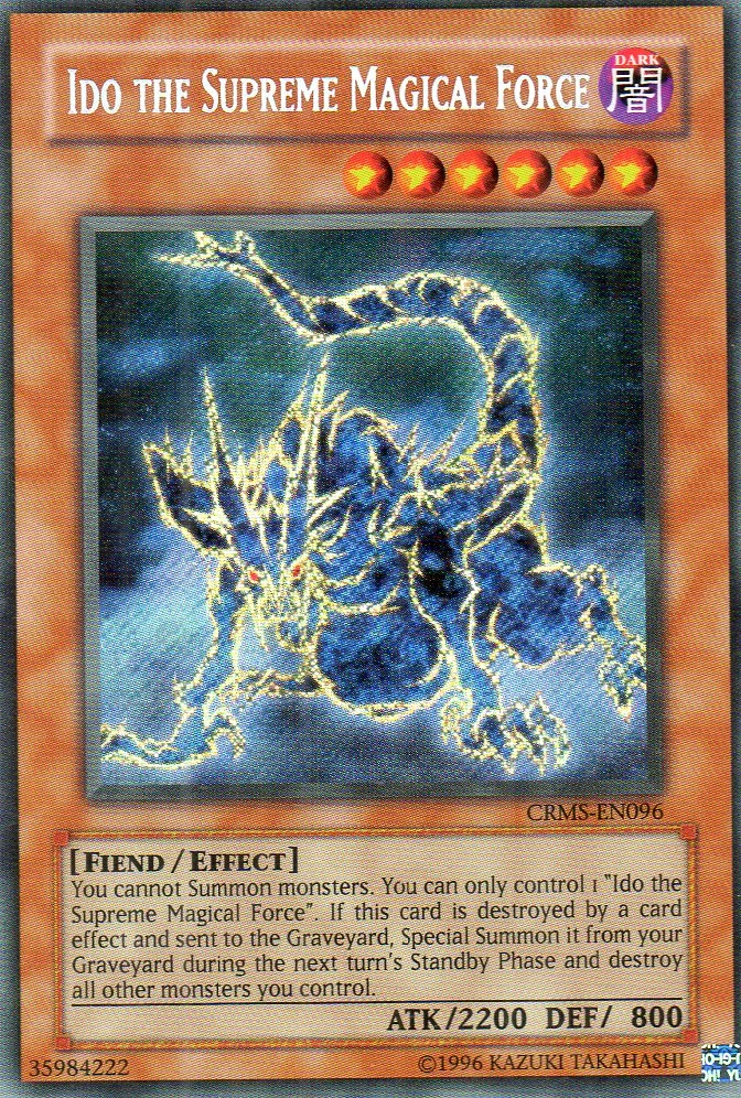 Ido the Supreme Magical Force | Yu-Gi-Oh! | FANDOM powered by Wikia