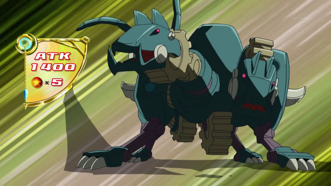 Double Ancient Gear Hunting Hound Yu Gi Oh Fandom Powered By Wikia