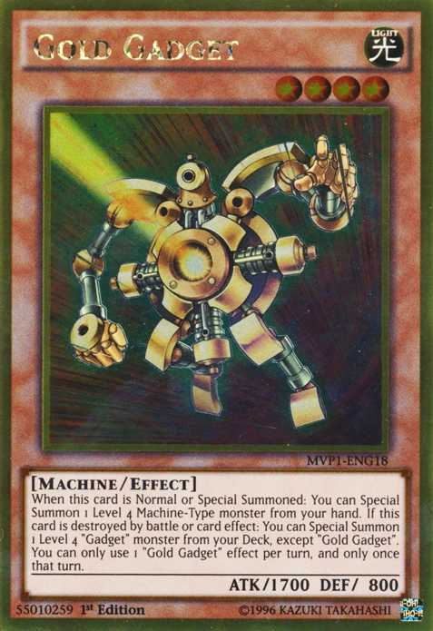 Gold Gadget | Yu-Gi-Oh! | FANDOM powered by Wikia