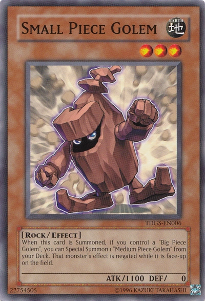 Small Piece Golem | Yu-Gi-Oh! | FANDOM powered by Wikia