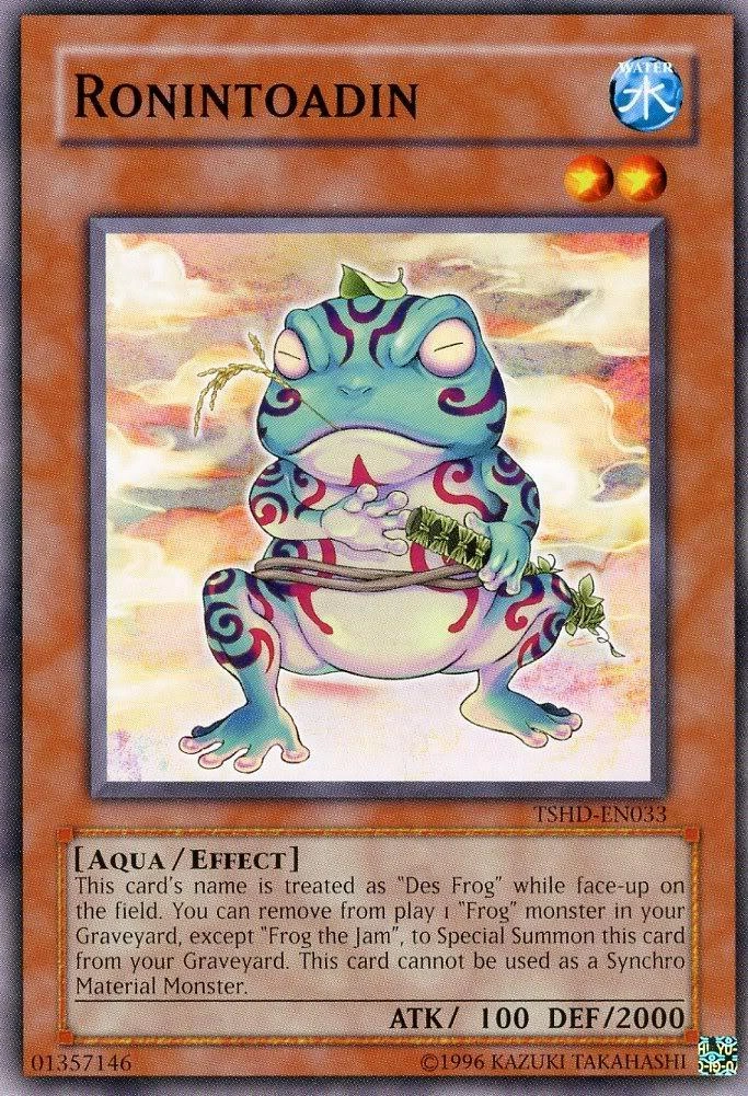 Ronintoadin | Yu-Gi-Oh! | FANDOM powered by Wikia