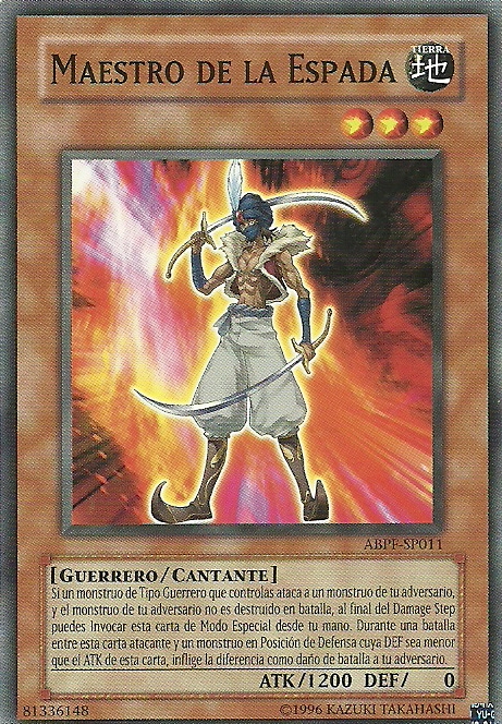 Maestro De La Espada Yu Gi Oh Wiki En Español Fandom Powered By Wikia