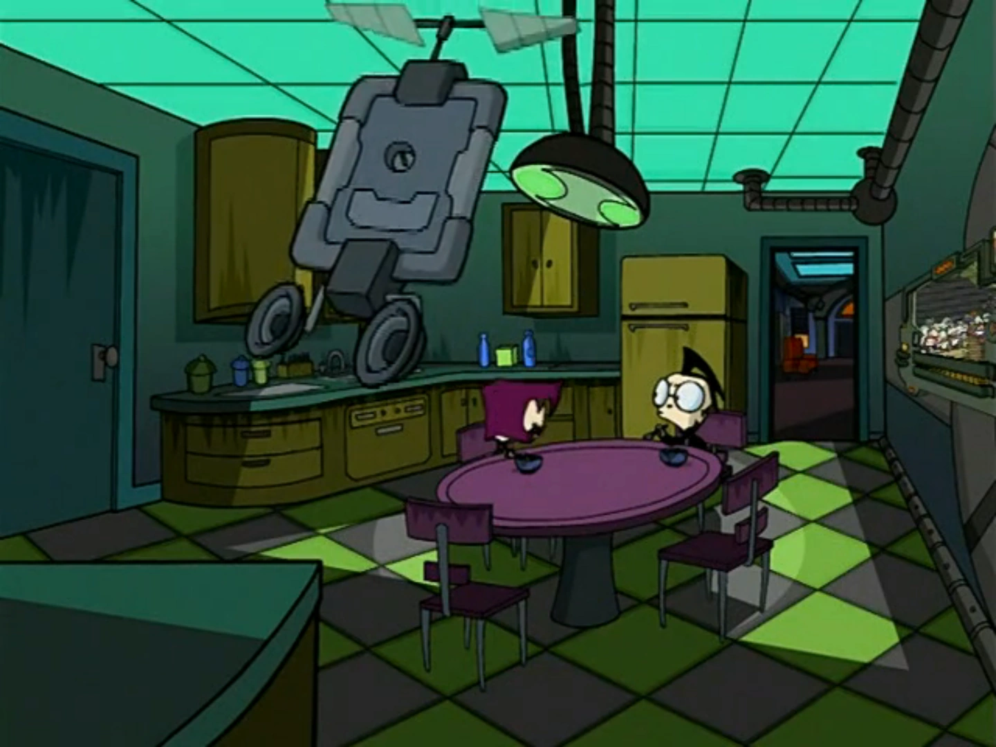 Image - Dib's house's kitchen + dining room.png | Invader ZIM Wiki ...